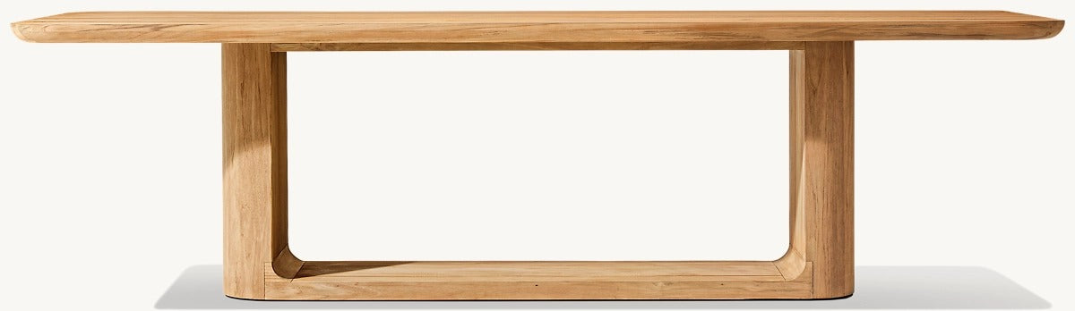 Napoli Open Rectangular Dining Table